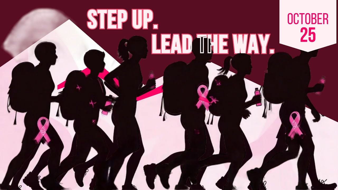 Step up. Lead the way. Tell Cancer to #takeahike - YouTube