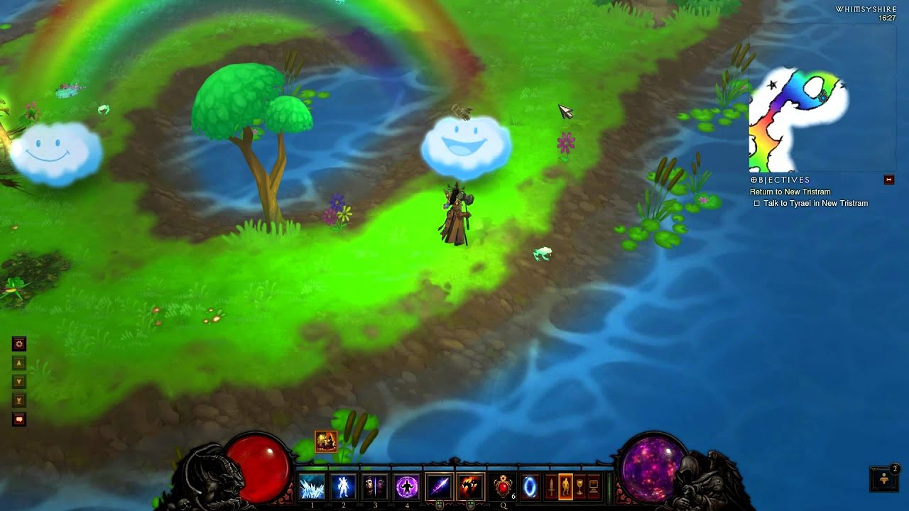 Diablo 3 - The Hidden Pony Level / Cow level (Whimsyshire) **WITH ...