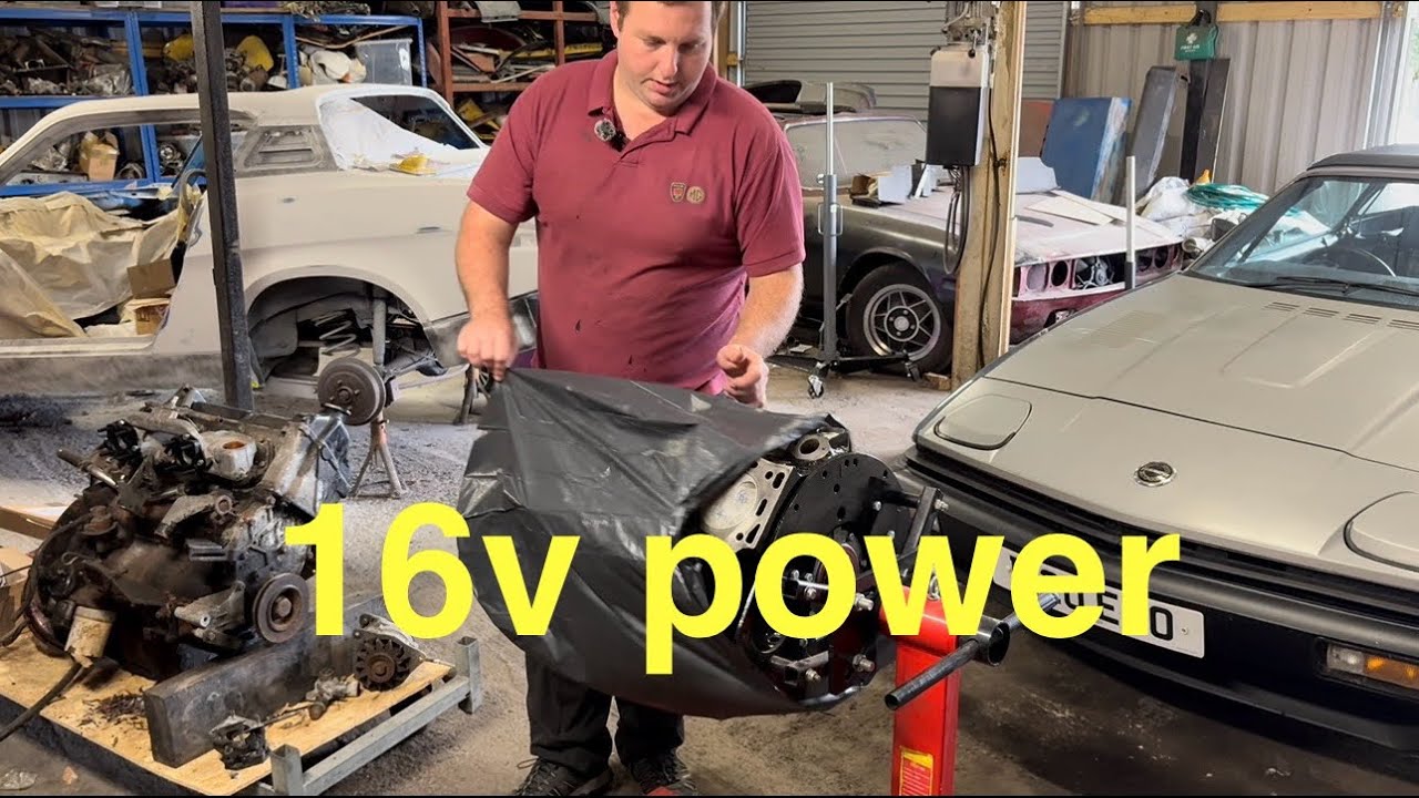 Triumph dolomite sprint engine build & TR7 16v conversion - YouTube