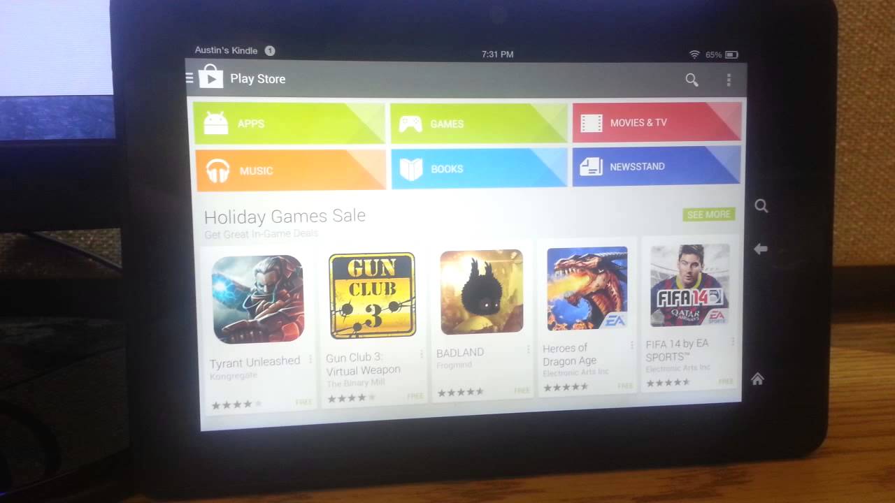 thor-gapps ROM for Kindle Fire HDX (Working Play Store!) - YouTube