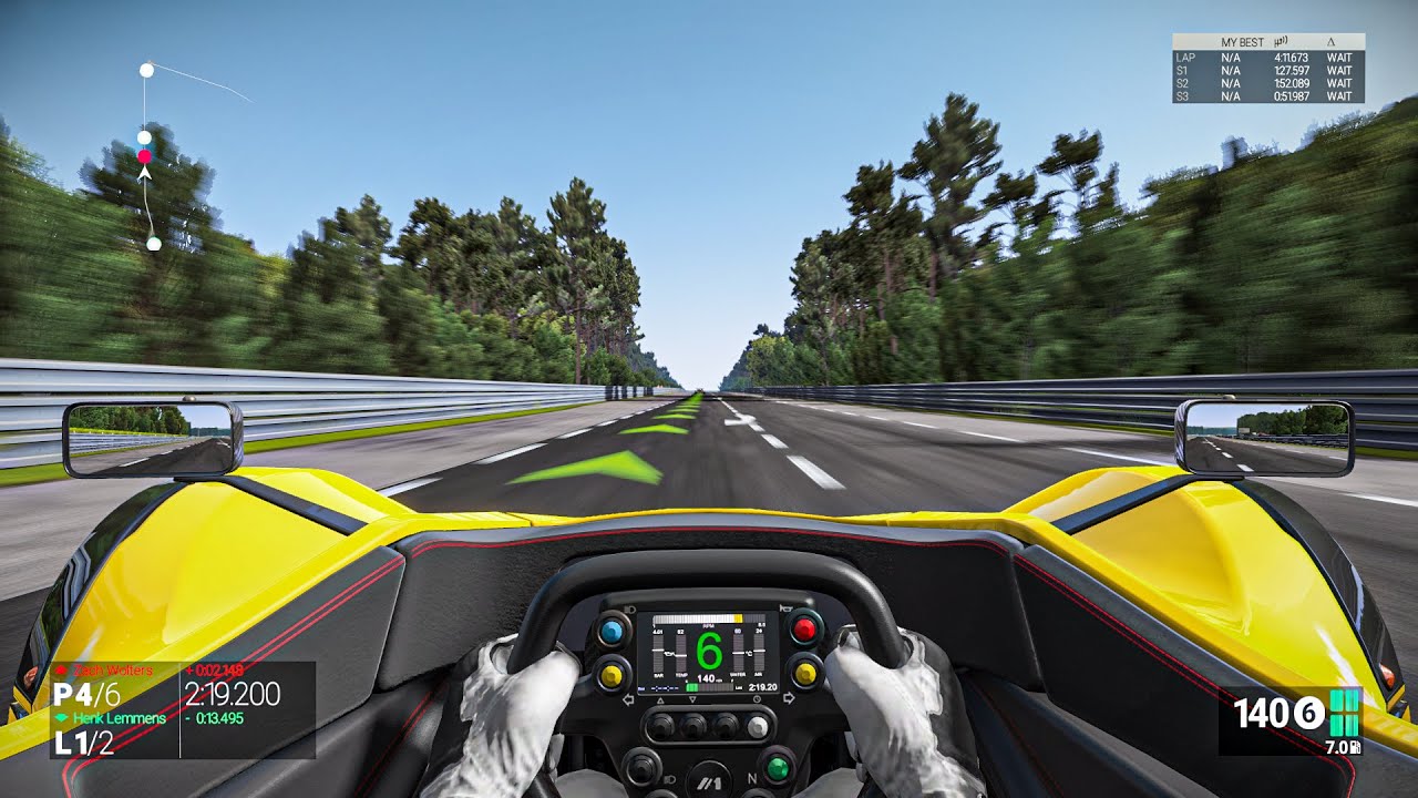 Project Cars: LE MANS 24H Circuit: MAC Mono Cockpit View, Beautiful ...
