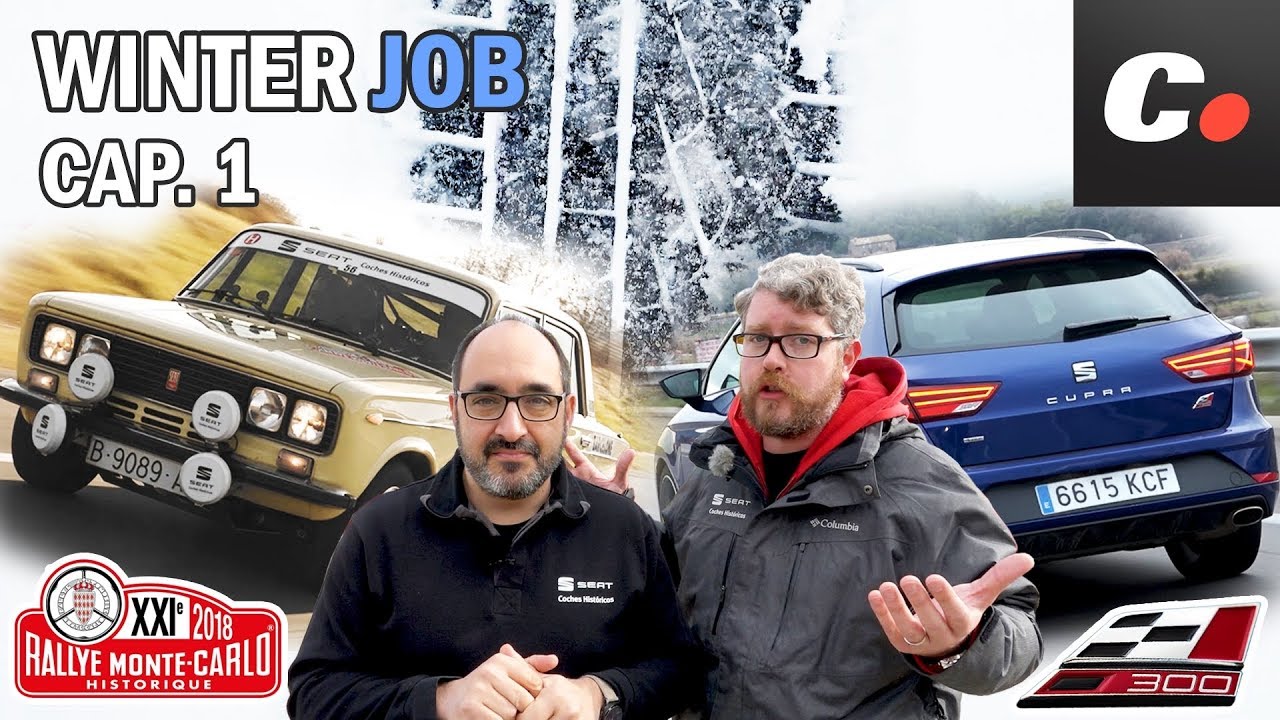 SEAT León Cupra ST 300 4Drive | WINTER JOB Cap.1 | Rallye Monte-Carlo ...