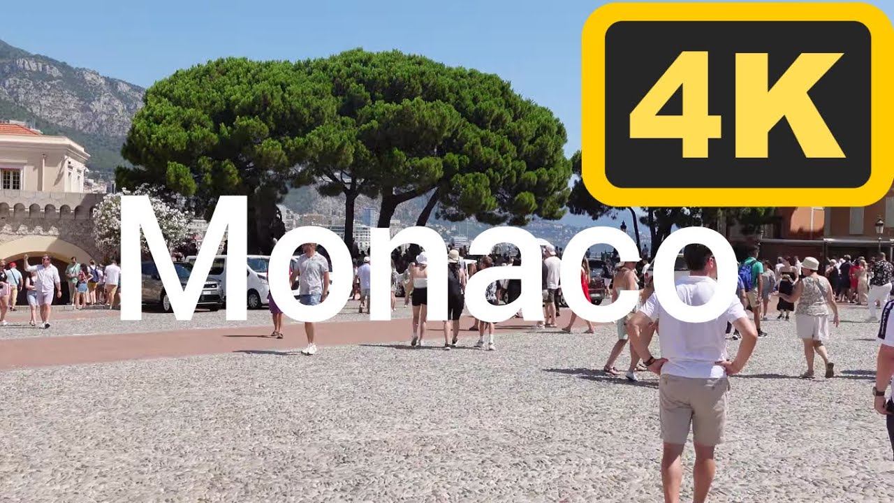 Monaco - The old town - Place du palais - uncut - August 2024 - YouTube