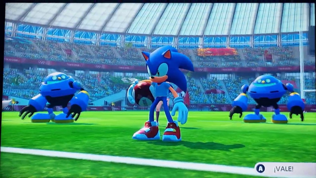 Mario & Sonic Tokyo 2020 Rugby Sevens 007 (Team Sonic) - YouTube
