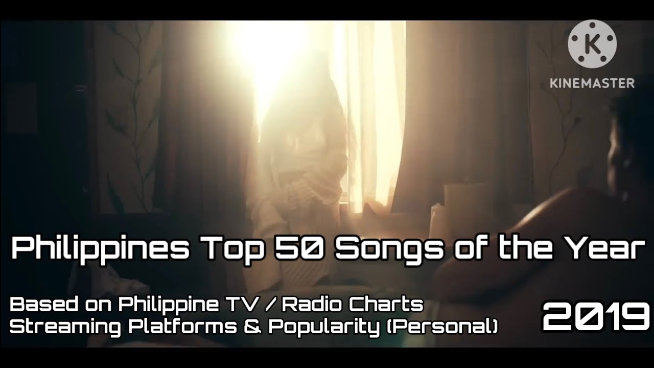 Philippines Top 50 Songs of the Year 2019 - YouTube
