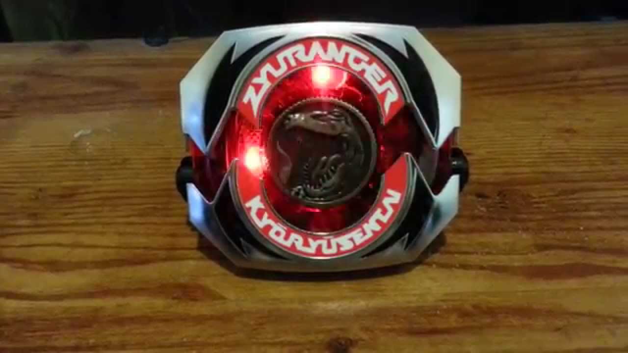 Legacy Dino Buckler - Zyuranger Sound Mod - YouTube