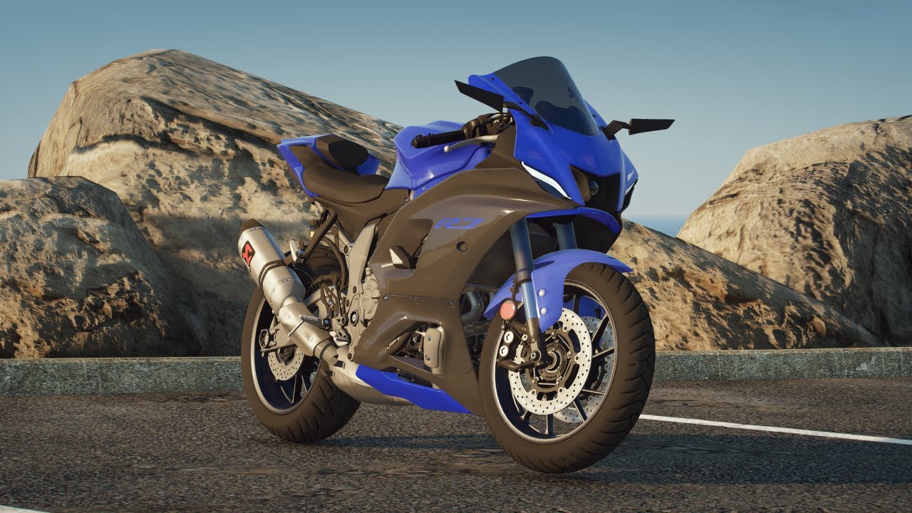 Test Ride Yamaha YZF-R7 - NaturalVision Evolved GTA 5 - YouTube