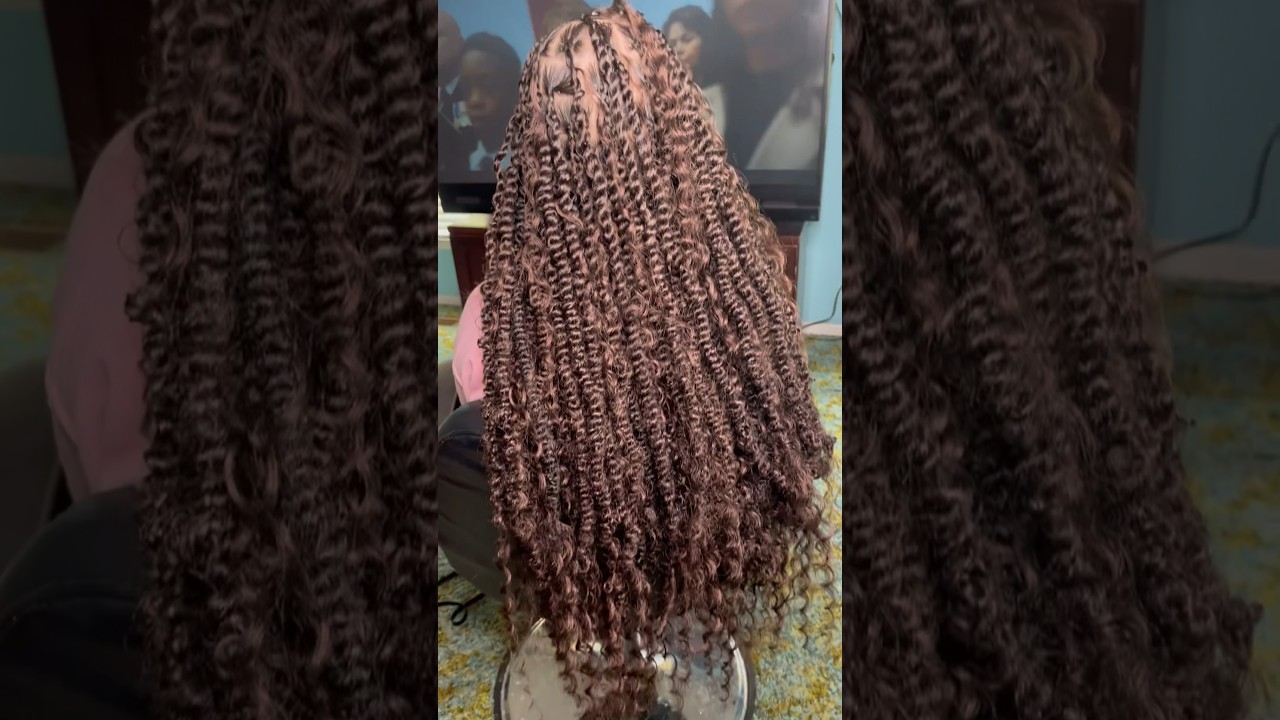Island Knotless Twist #explore #growth #protectivestyles #subscribe # ...