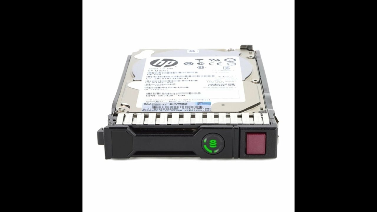 HPE Hot plug drive LED definitions - YouTube