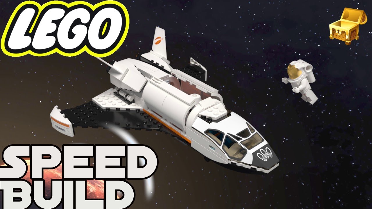 Lego City | Mars Research Shuttle 60226 Speed Build (2020) Unboxing ...