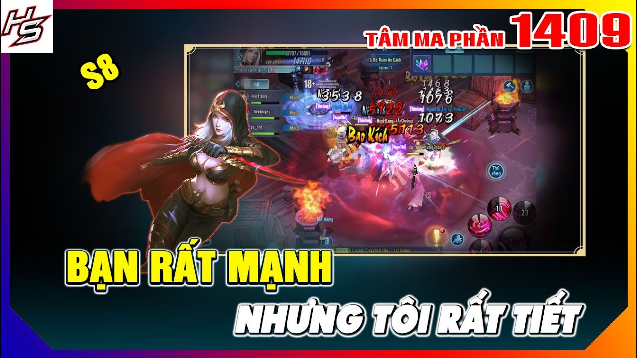 Kèo căng giữ Thiên Nhẫn TT và Tàng Kiếm TT - Tâm ma ảo cảnh S8 | 1409 ...
