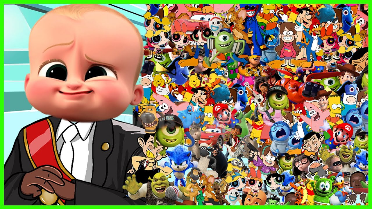 Coffin dance - Astronomia cover (Megamix boss baby 2, wish dragon ...