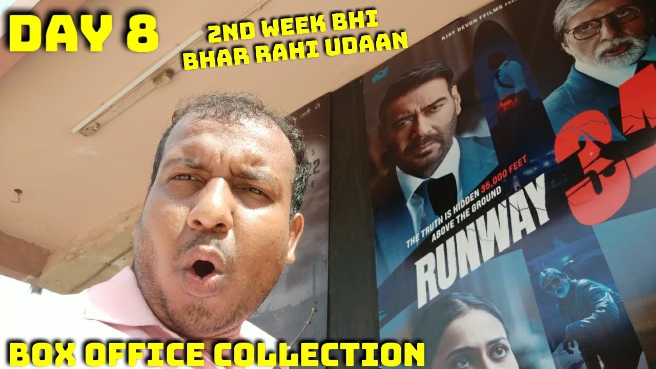 Runway 34 Movie Box Office Collection Day 8, Ajay Devgn Film Holds ...