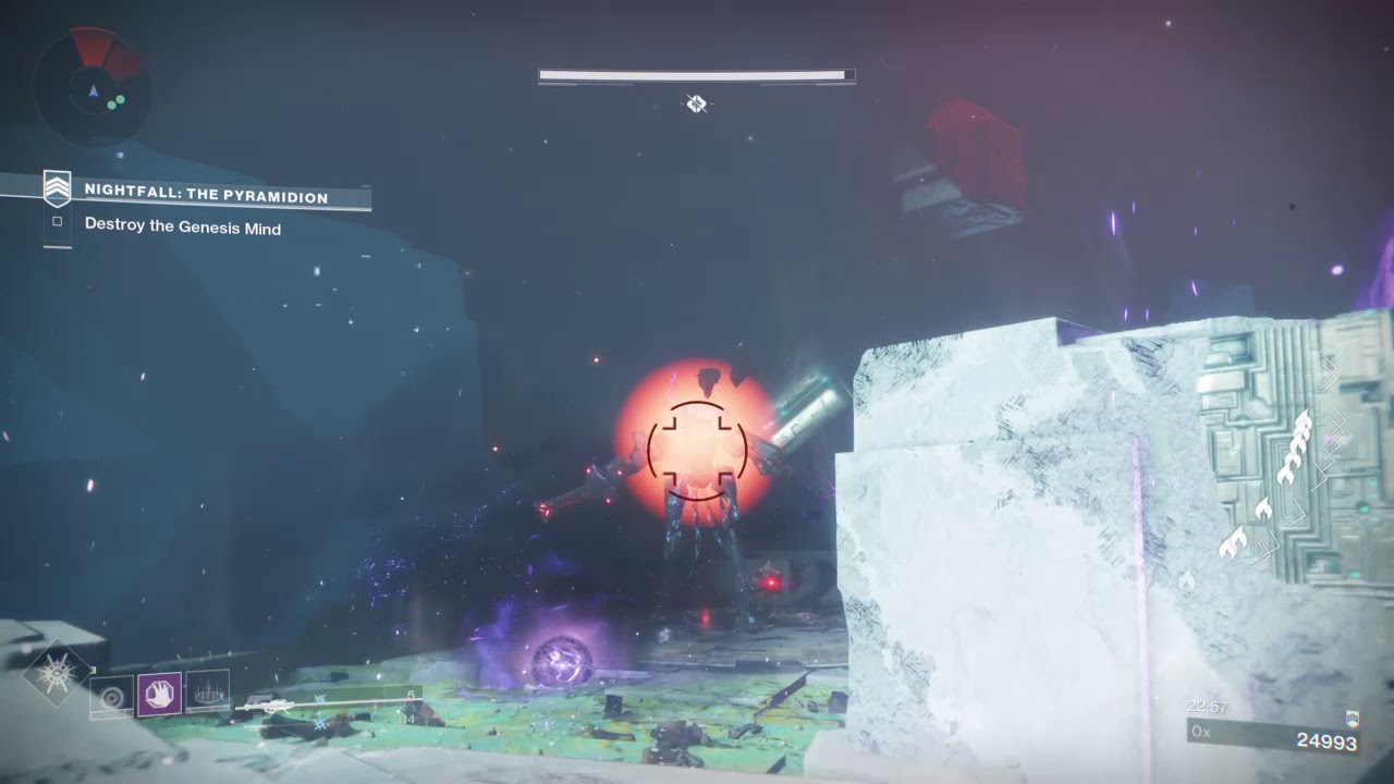Destiny 2 - Genesis Mind matrix dodges a rocket. - YouTube