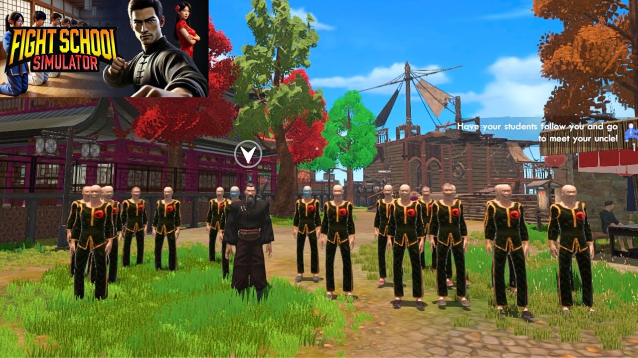JOURNEY TO BECOME THE BEST MARTIAL SCHOOL! Fight School Simulator ...