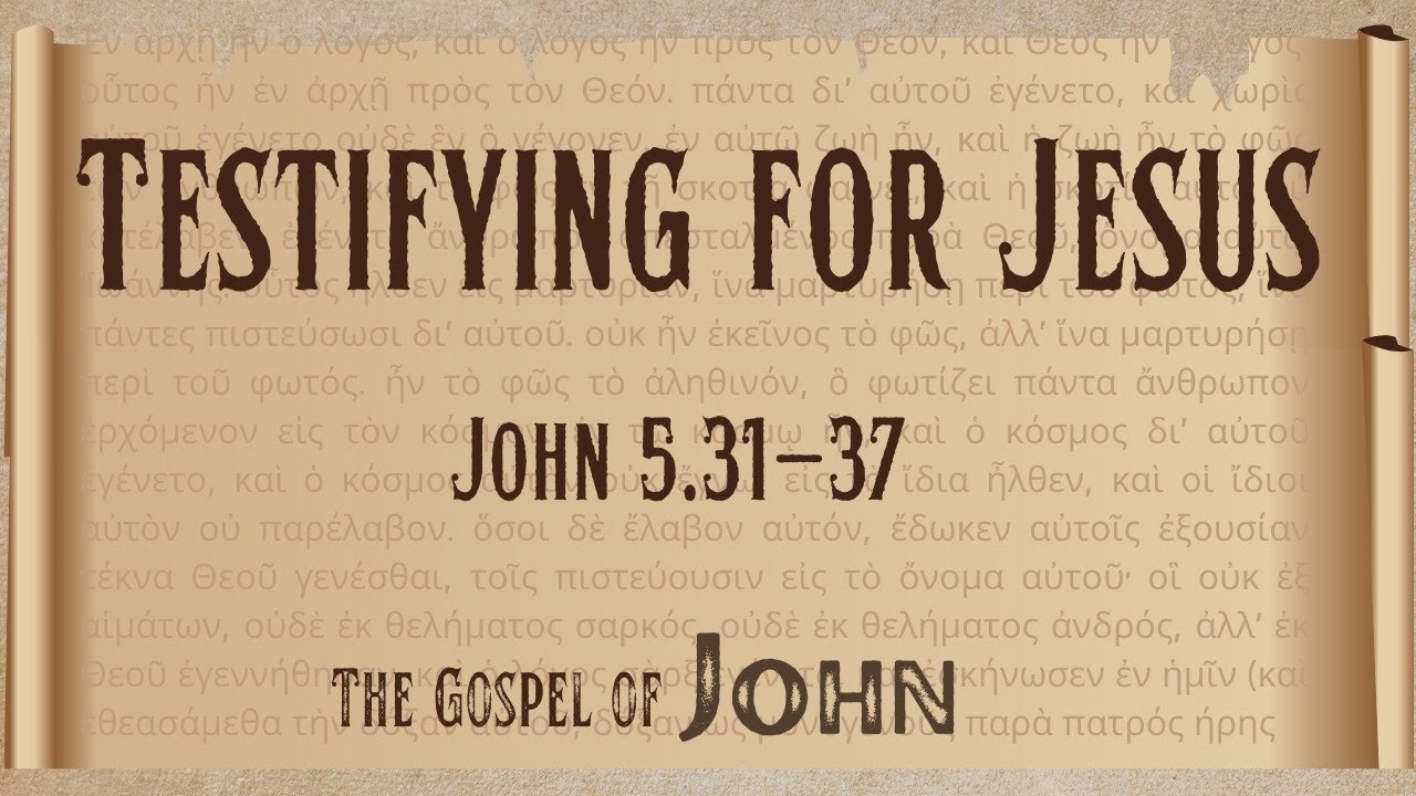 Testifying for Jesus - YouTube
