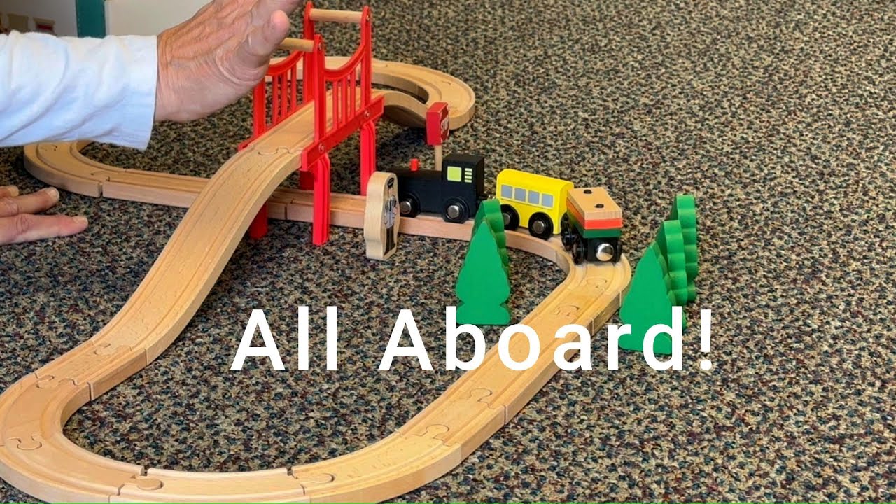 Play & Say: All Aboard, Playing with Trains, Gestalt Language ...