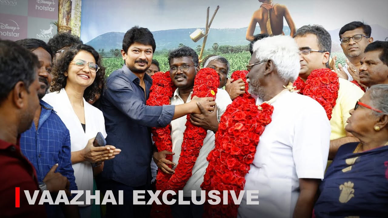 Mari Selvaraj's Vaazhai Movie Pooja | Kalaiyarasan | Mari Selvaraj ...