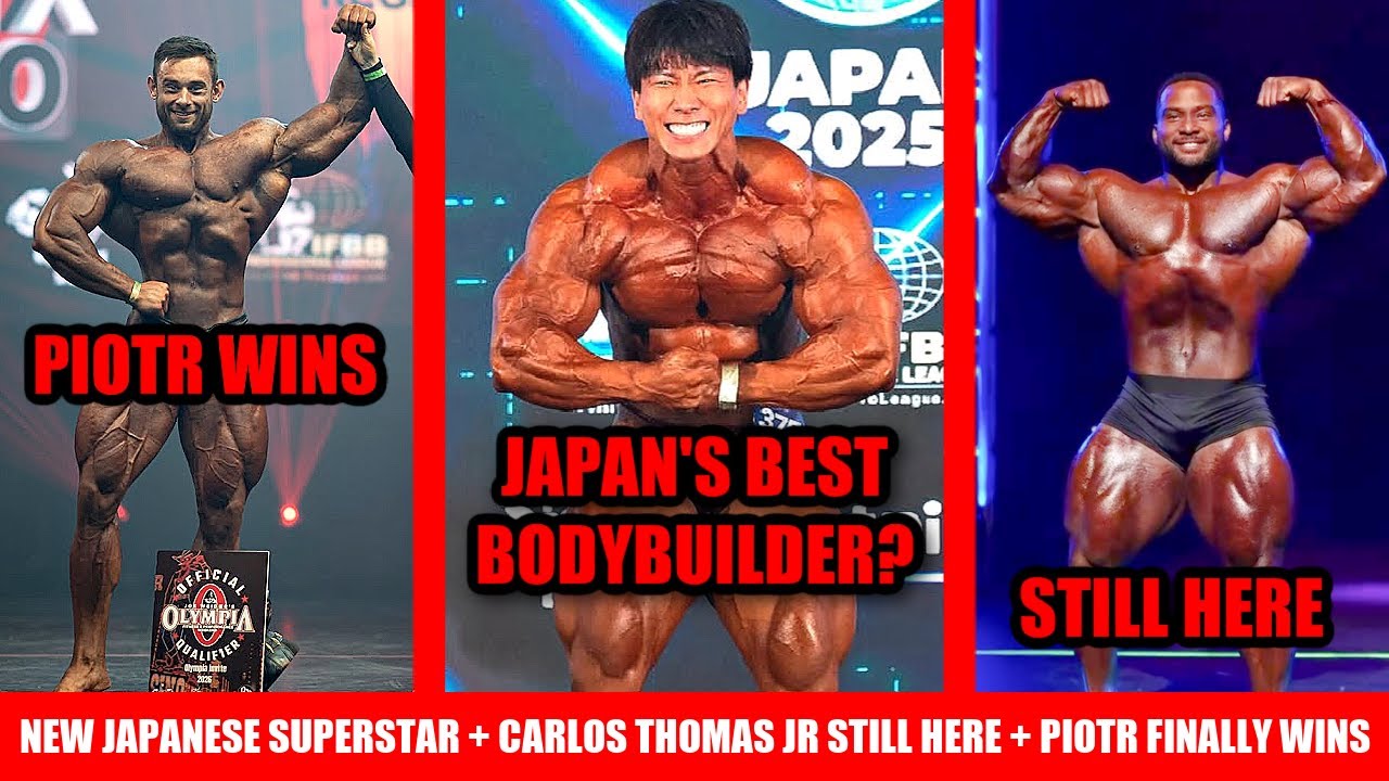 Japan's New Bodybuilding Phenom + Carlos Thomas Jr Does Guest Posing ...