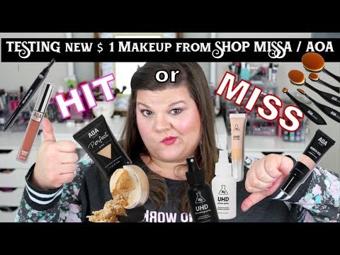 HIT OR MISS- NEW $1 Makeup from SHOP MISSA - YouTube