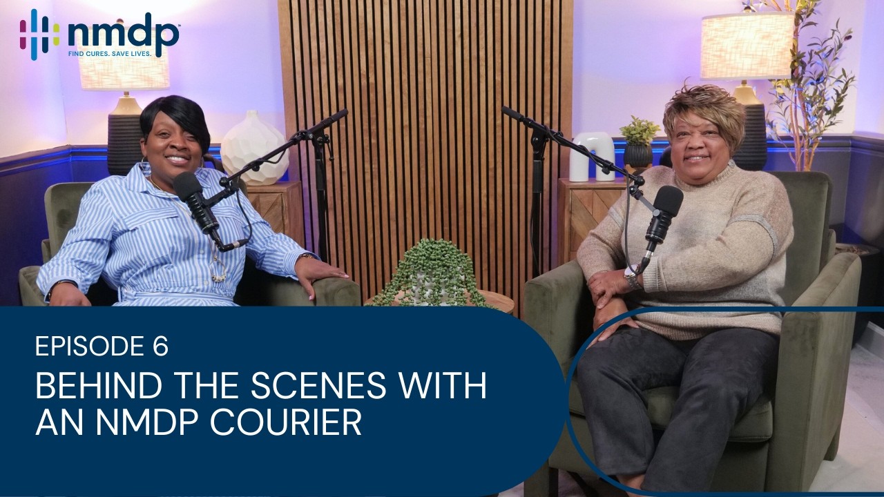 Behind the scenes with an NMDP courier (BBH S5E6) - YouTube