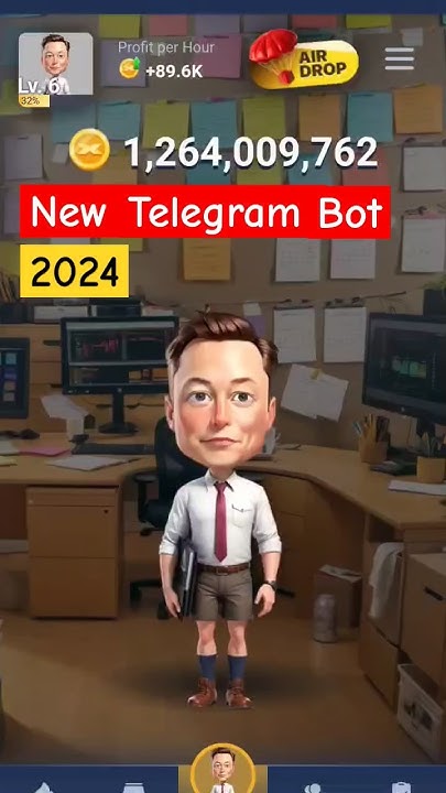 telegram new bot 2024 ! new mining app ! new mobile mining #mining ! Elon Musk mining update ...