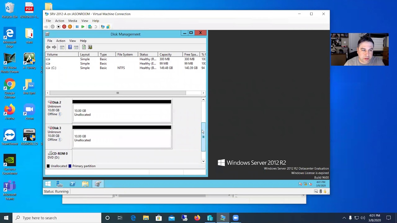 How to Configure a RAID-5 Drive in Server 2012 Step by Step Guide - YouTube