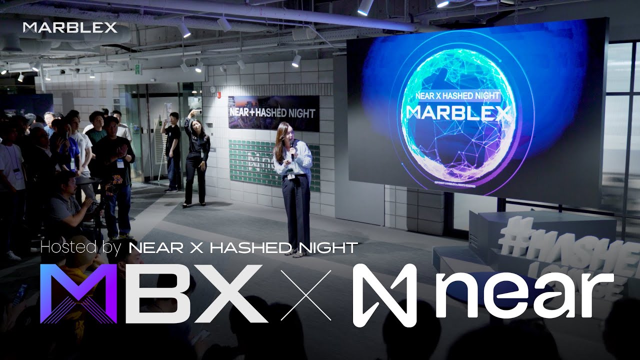 [MBX] MARBLEX at NEAR x HASHED Night - YouTube