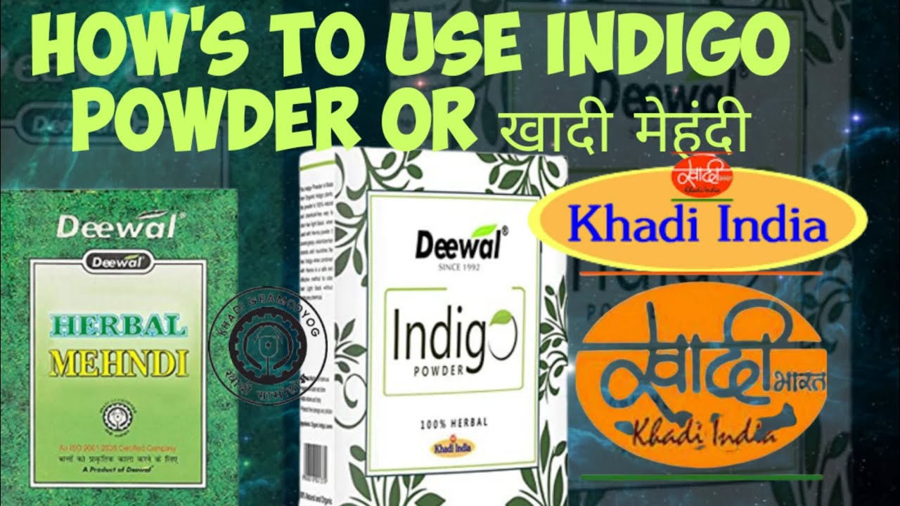 How's to use indigo powder|| benifits off indigo powder||organic hair ...