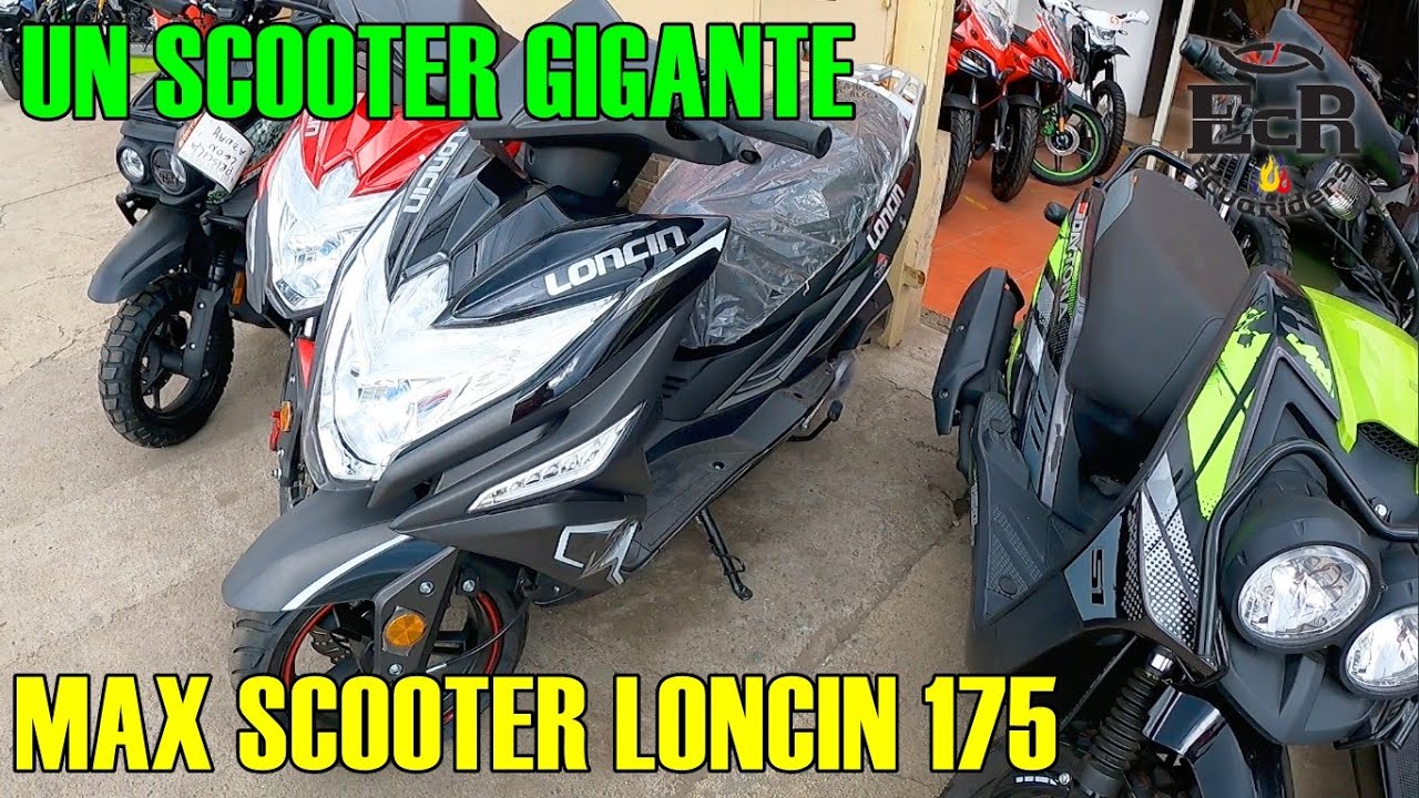MAX SCOOTER LONCIN 175 || UN SCOOTER PERFECTO PARA CIUDAD || REVIEW ...