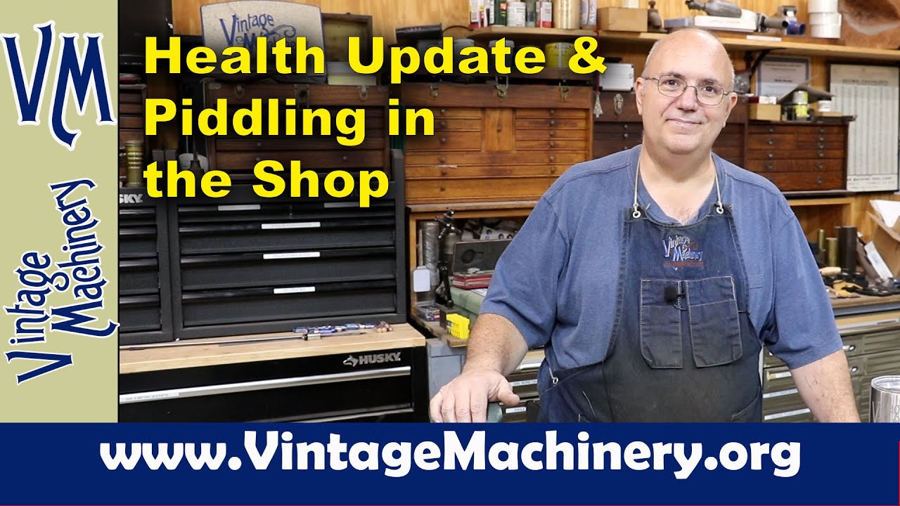 Health Update and Piddling in the Shop - YouTube