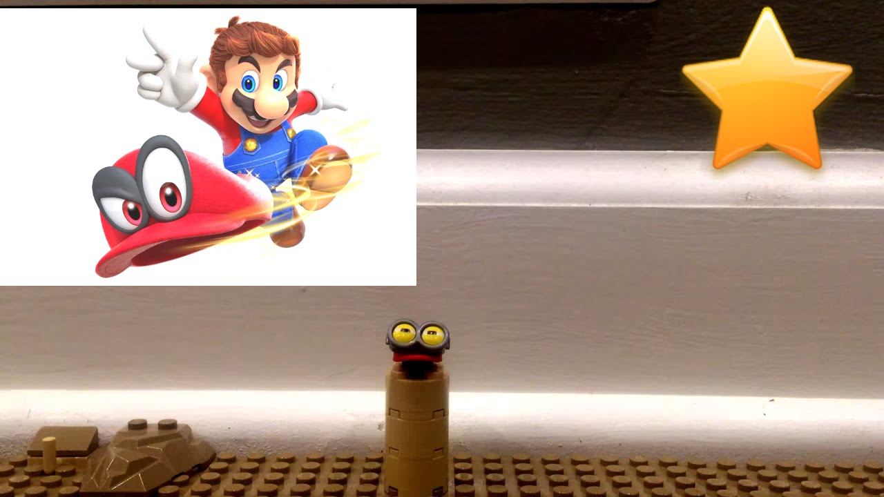 Lego Super Mario Odyssey Cappy - YouTube
