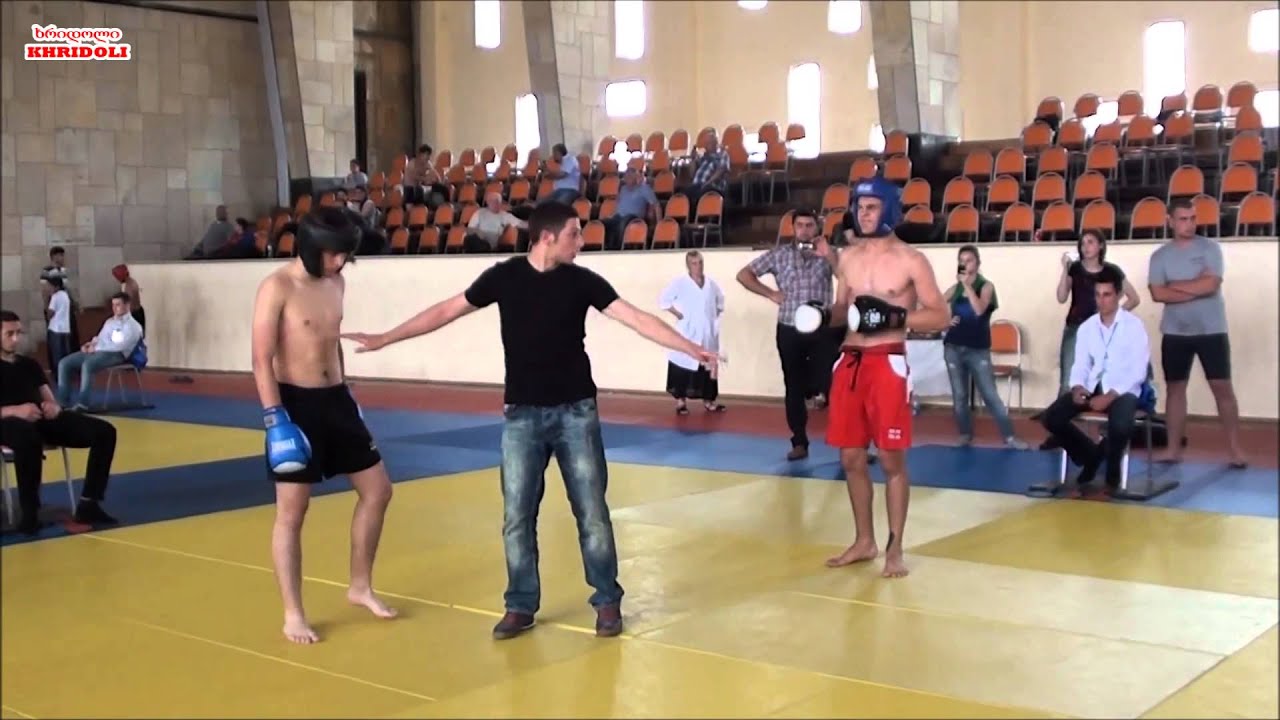 Khridoli fighter Nikoloz Buchukuri.Kung-fu Sanda Georgian Open ...