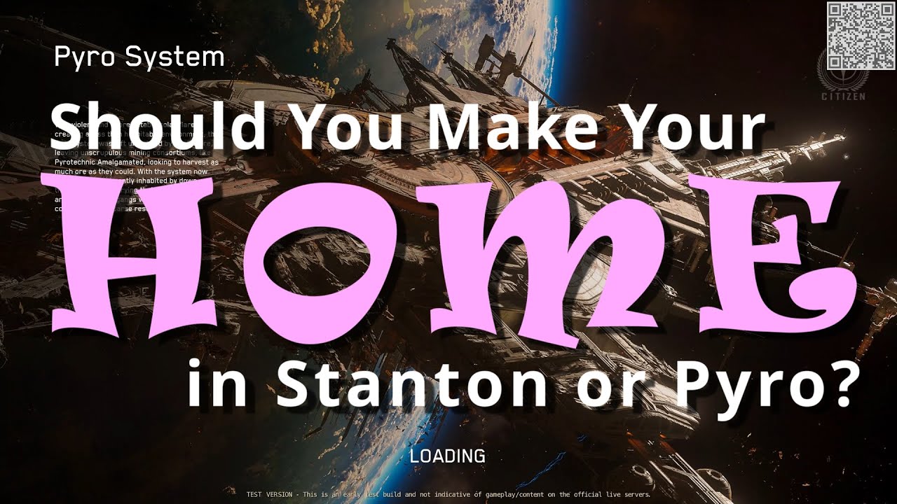 Star Citizen Open PTU! Set Your Home Location in Pyro or Stanton? - YouTube