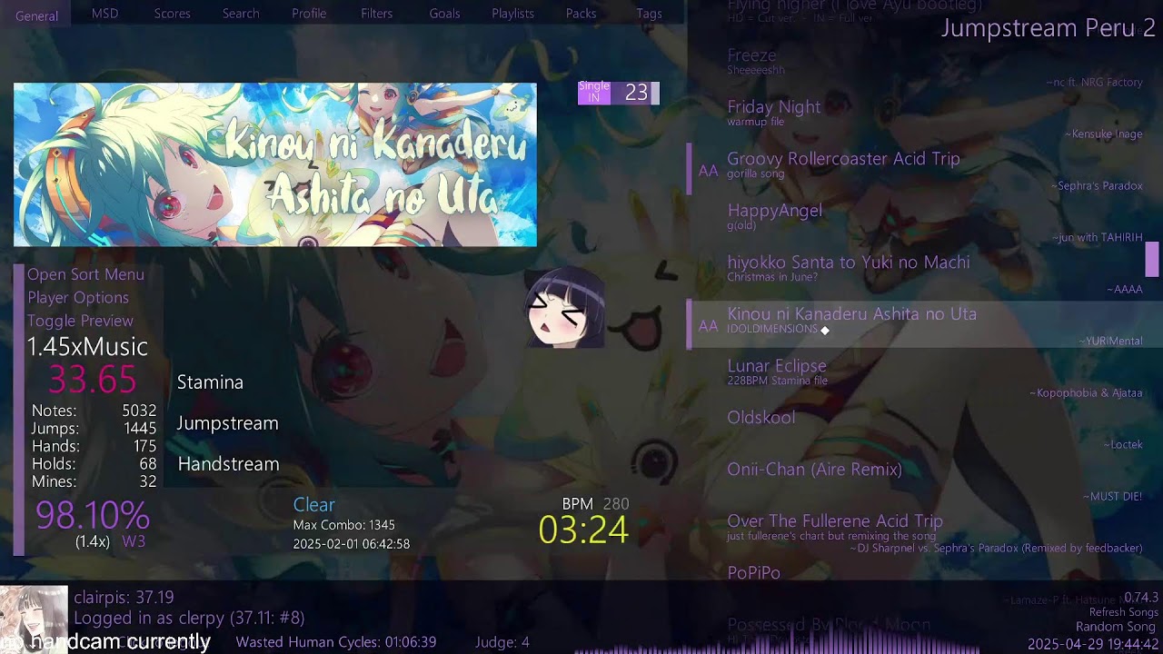 etterna, probably not going to have a good session - YouTube