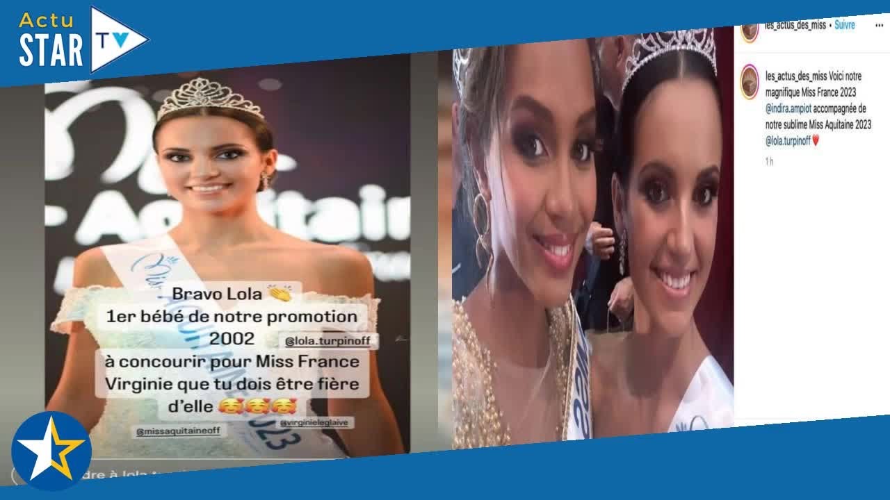 Miss France 2024 découvrez Lola Turpin, la ravissante Miss Aquitaine ...