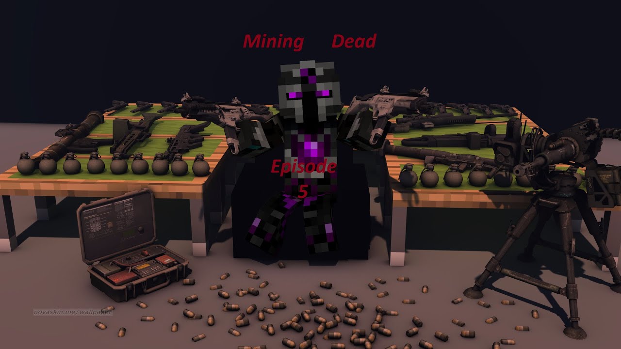 Minecraft Mining Dead ep5 BOOM!! - YouTube