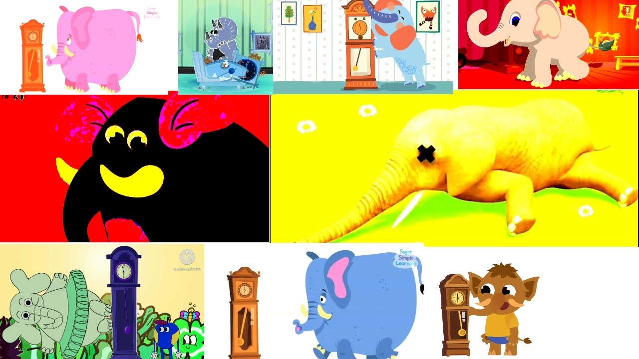 Hickory Dickory Dock/ Dino And The Eight Elephants - YouTube