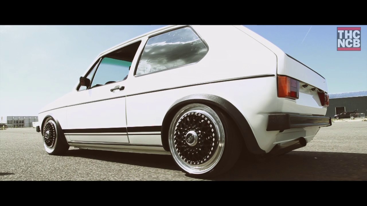 Golf MK1 GTI 16V Weber rollin on BBS - YouTube