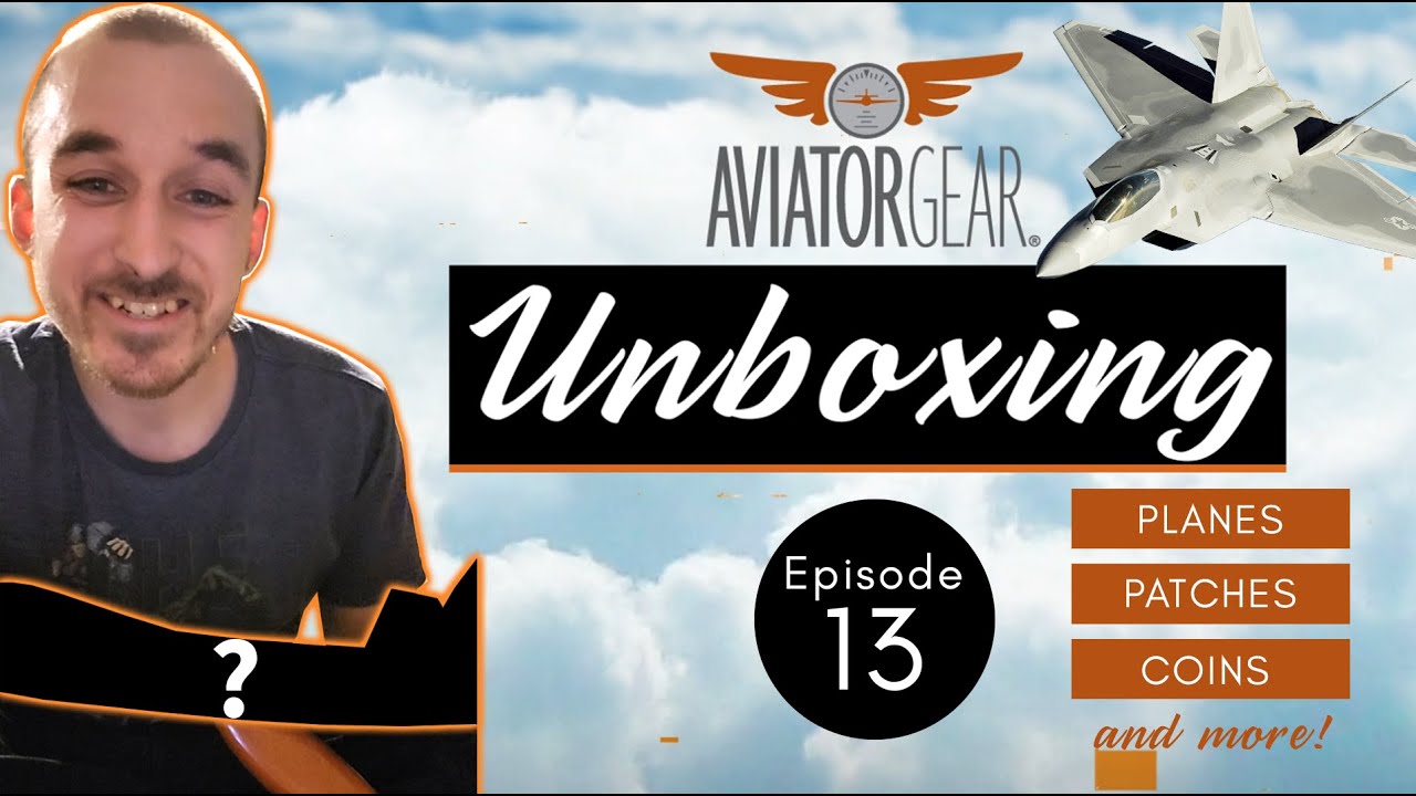 Wingman Unboxing Episode 013 - Aviator Gear Planes Patches Coins & More ...