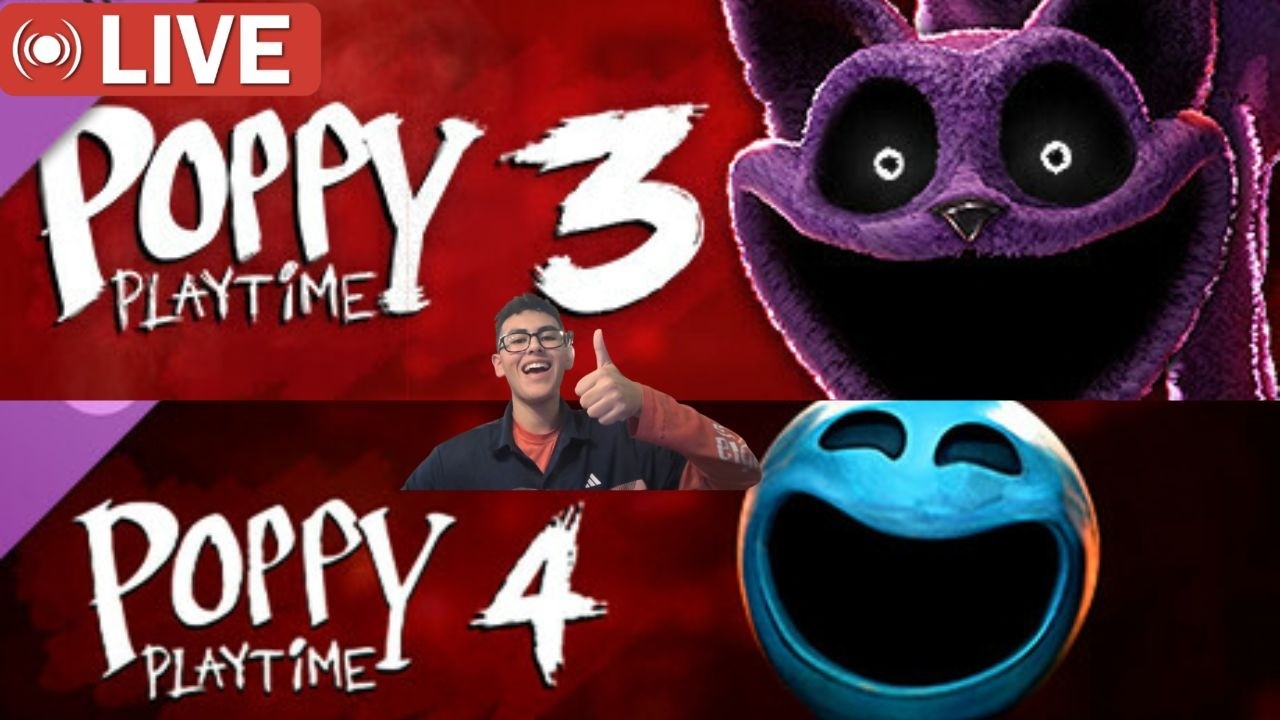 BEATING POPPY PLAYTIME CHPATER 3 AND 4 BEFORE 5 COMES TOMROROW! - YouTube