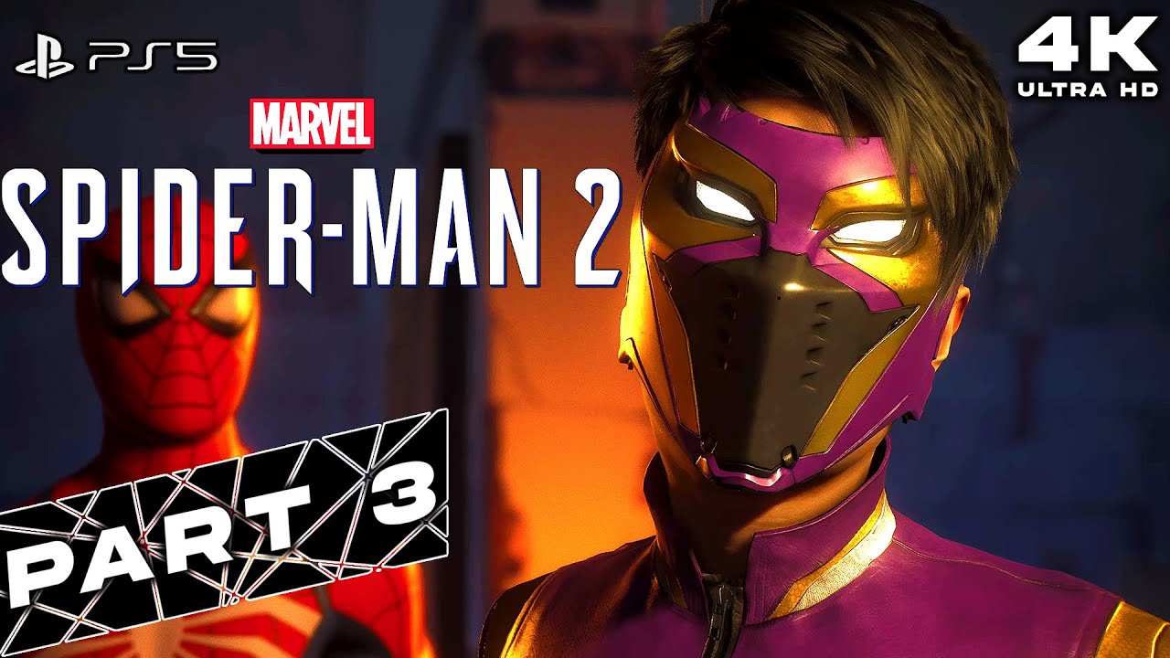 MARVEL'S SPIDER-MAN 2 PS5 Walkthrough PART 3 - AGENT VENOM (4KUHD ...