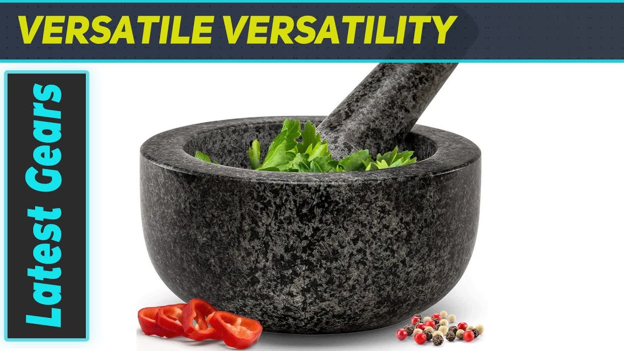 Priority Chef Mortar and Pestle: The Ultimate Kitchen Tool - YouTube