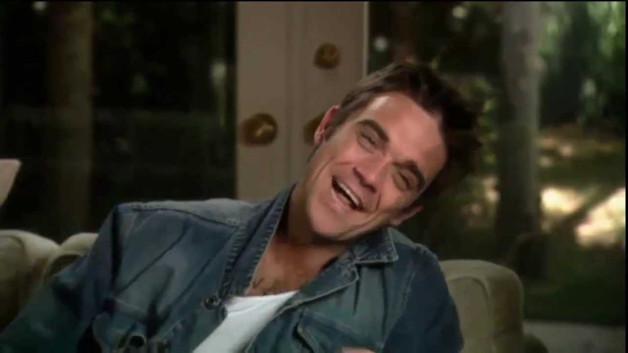 Robbie Williams Laughing Compilation - YouTube