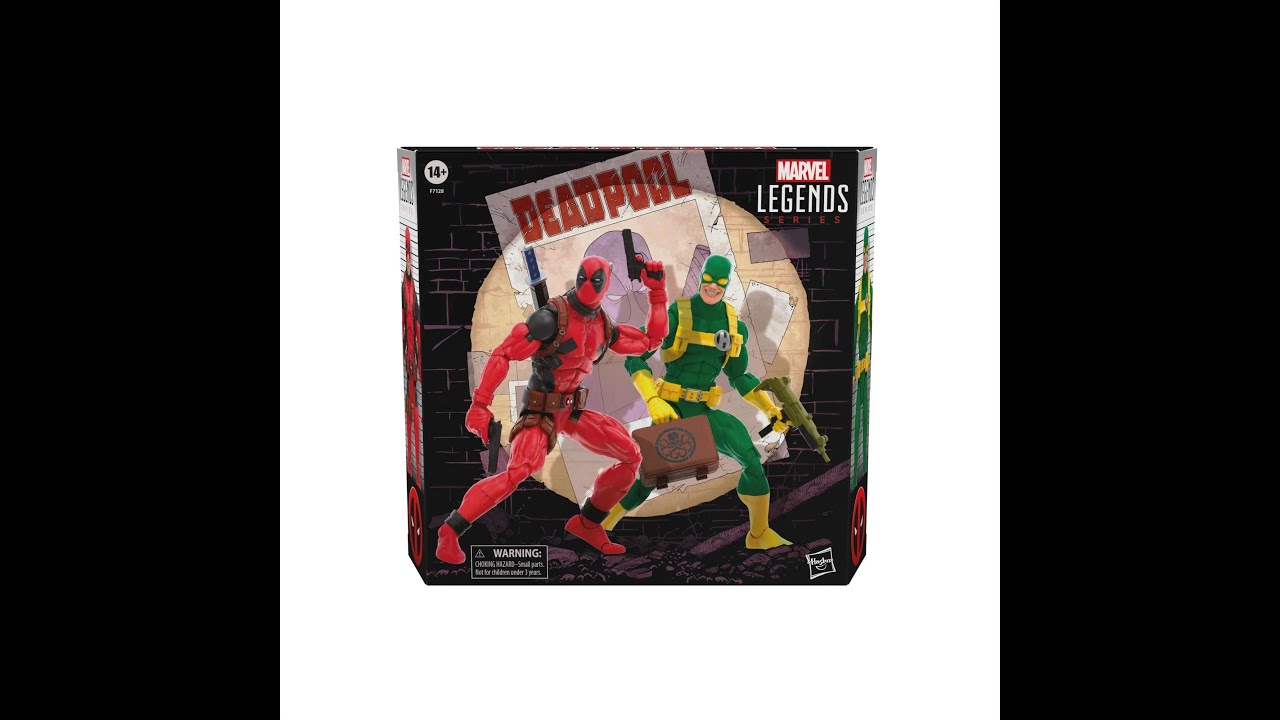 Hasbro Marvel Legends Reveals NEW Deadpool & Bob Agent of Hydra SDCC ...