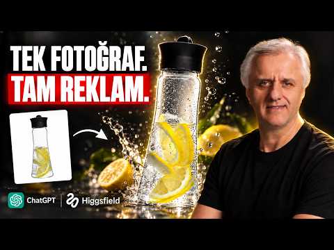 TEK FOTOĞRAFTAN PROFESYONEL REKLAM FİLMİ! | ChatGPT + Higgsfield