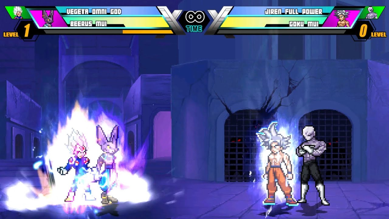 Beerus MUI & Vegeta Omni God VS Goku MUI & Jiren Full Power || Jump ...