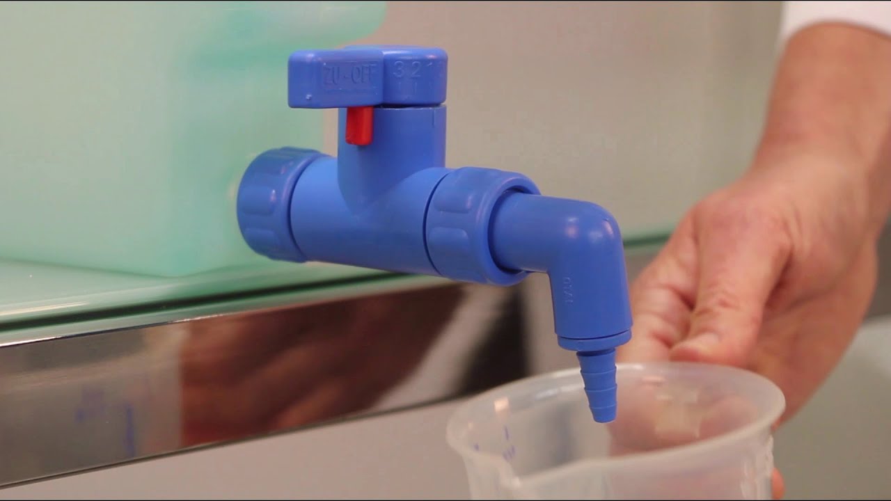 Spigot for containers - YouTube