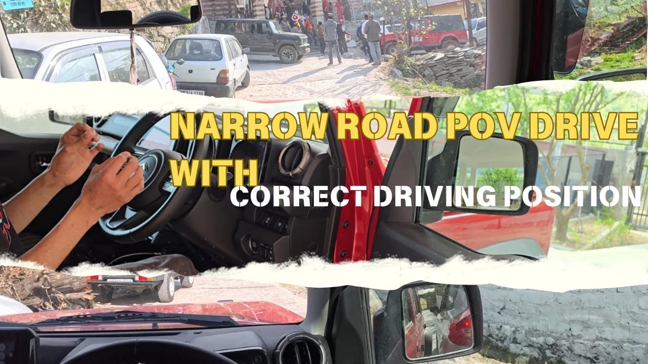 POV Drive through a Forest area and Narrow Road - YouTube