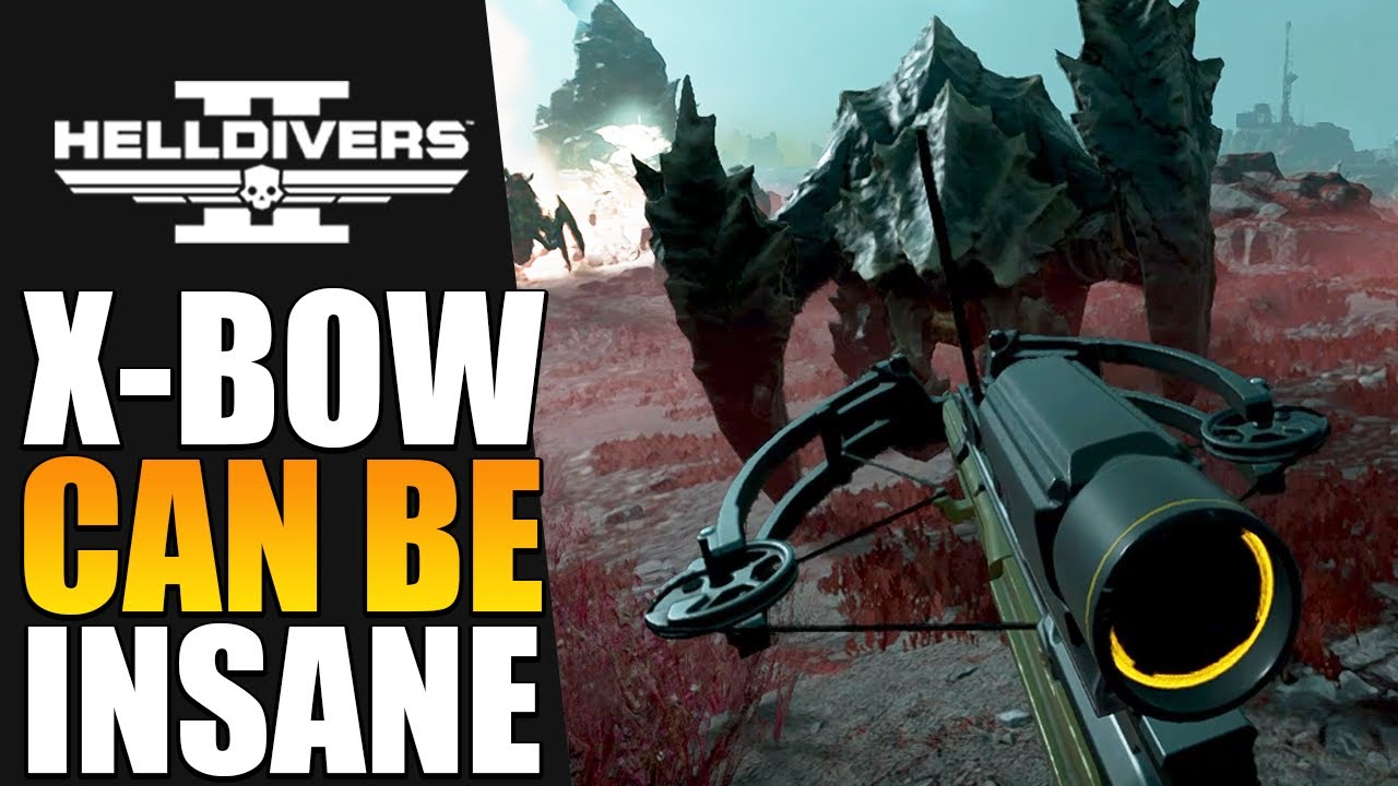 Helldivers 2 - Exploding Crossbow Can Be Insane (Helldive Solo) - YouTube